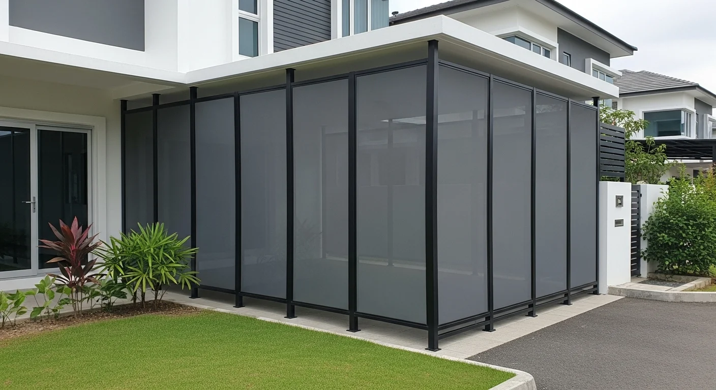 Entrance Enclosure - Mesh Technology Security Screens Sdn Bhd