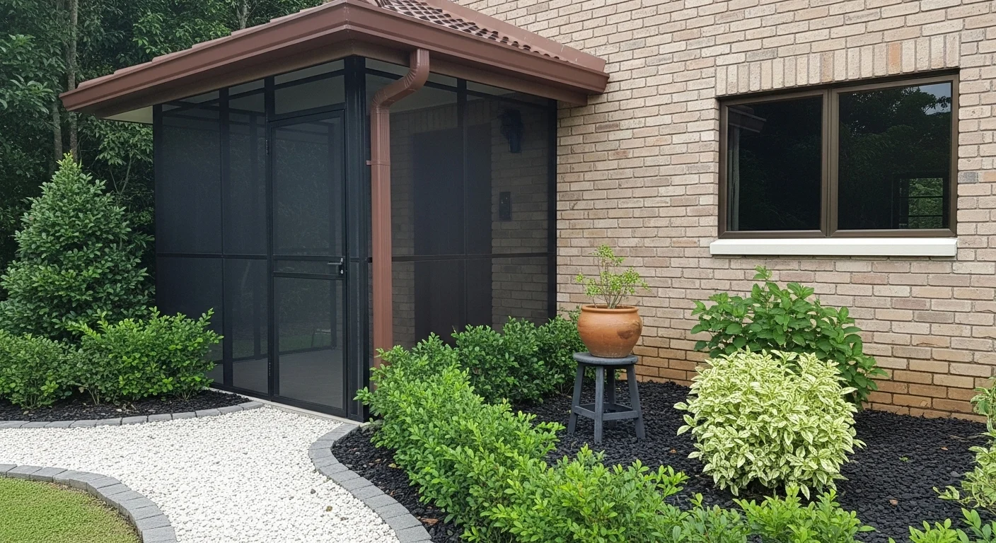 Entrance Enclosure - Mesh Technology Security Screens Sdn Bhd